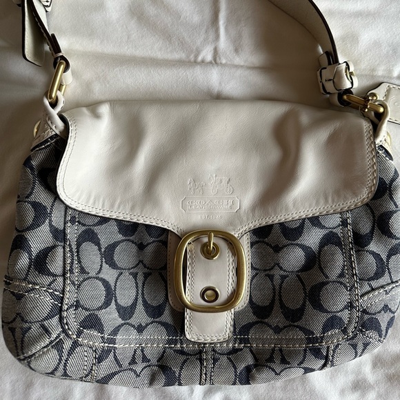 Coach | Bags | A Coach Hobo Denim Bag | Poshmark